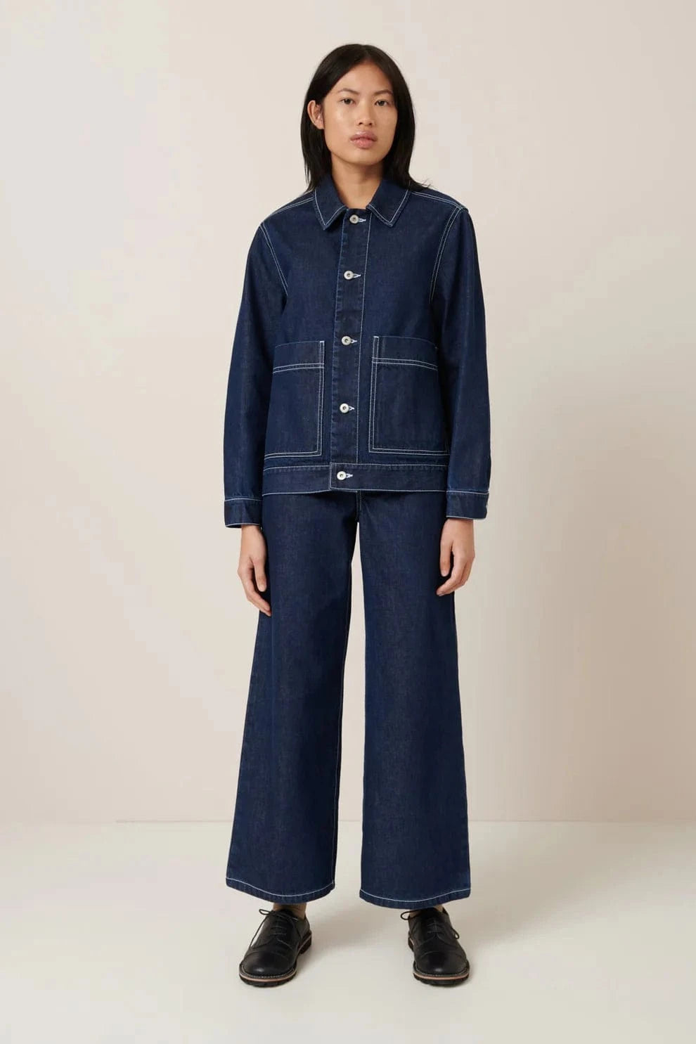 Worker Jacket | Indigo – biography